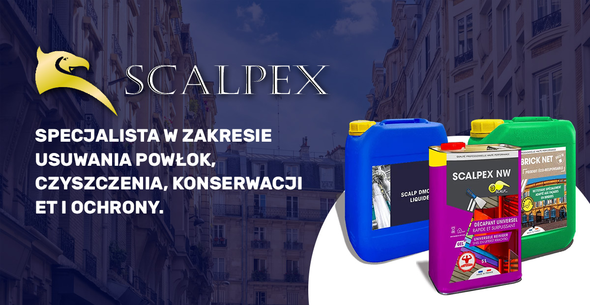 Produkty Scalpex Do Usuwania Farb i Powłok - Dystrybutor